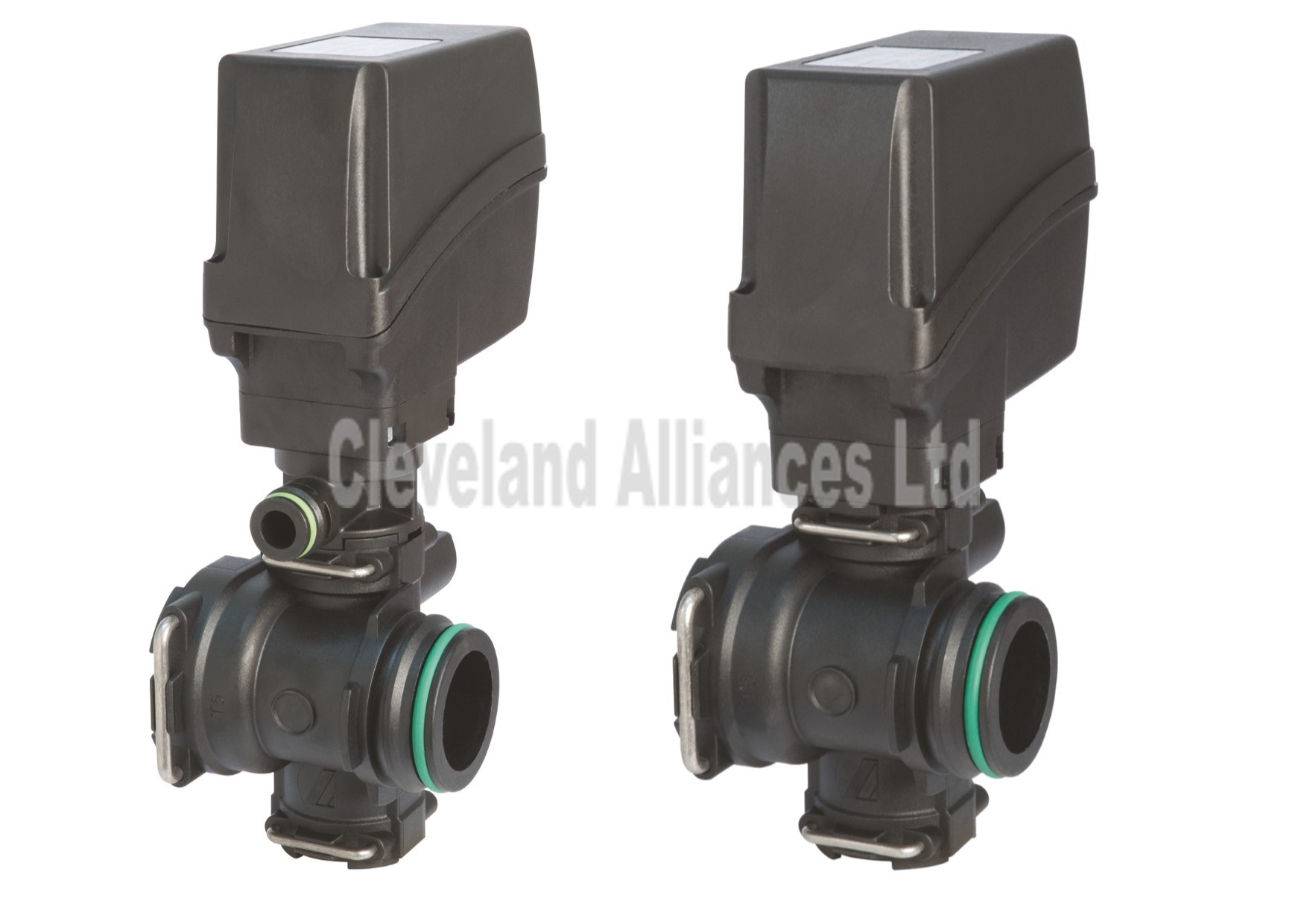 Electric boom section valve with fork coupling | Cleveland Alliances ...